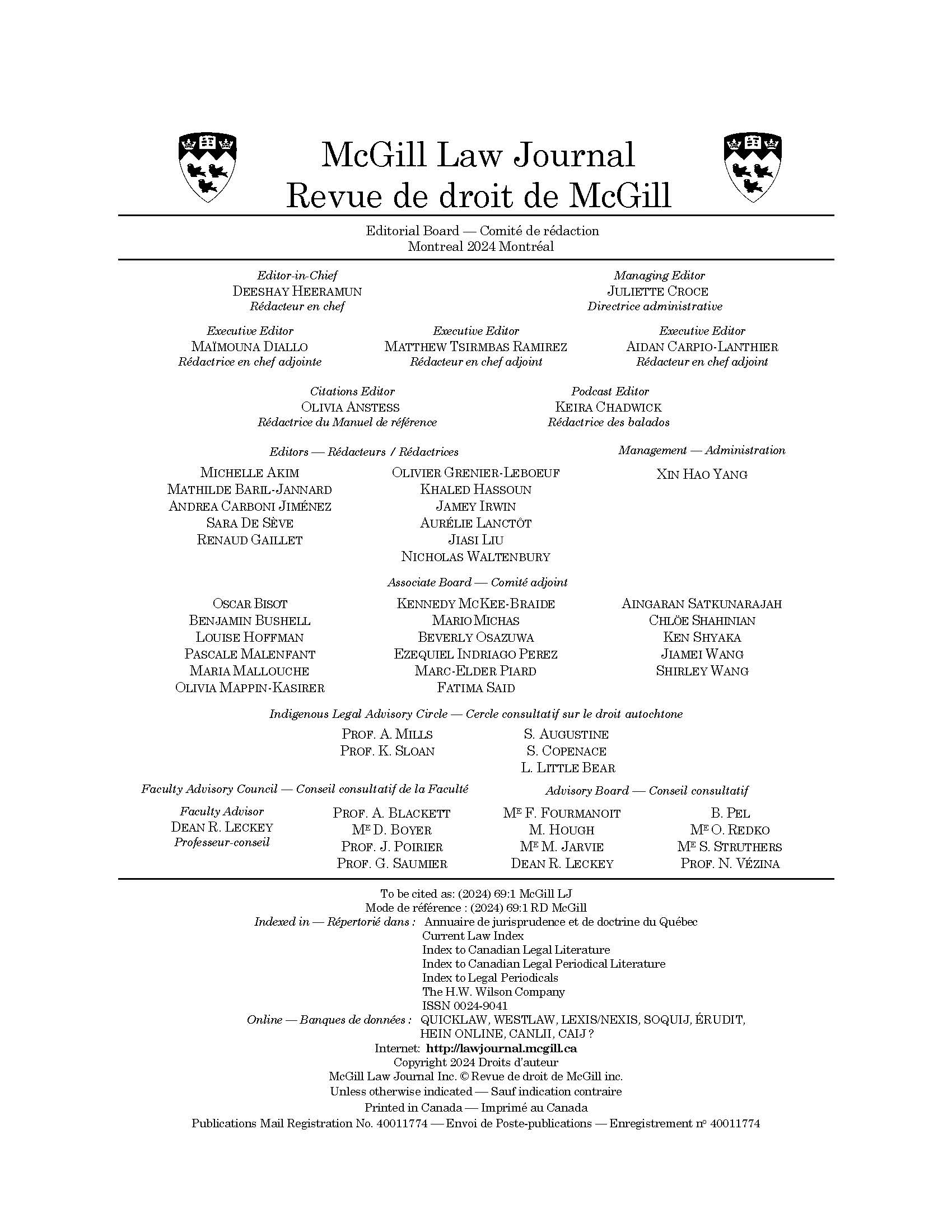 About – McGill Guide // Guide McGill